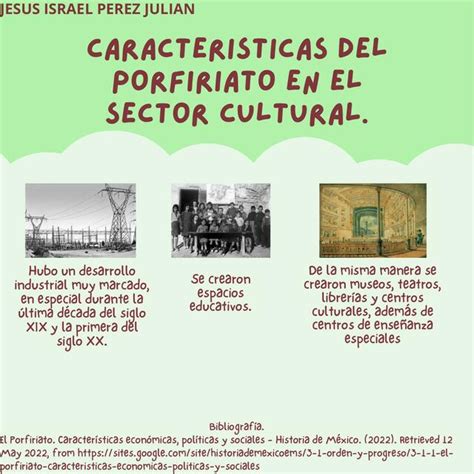 Características del porfiriato - Sujeto